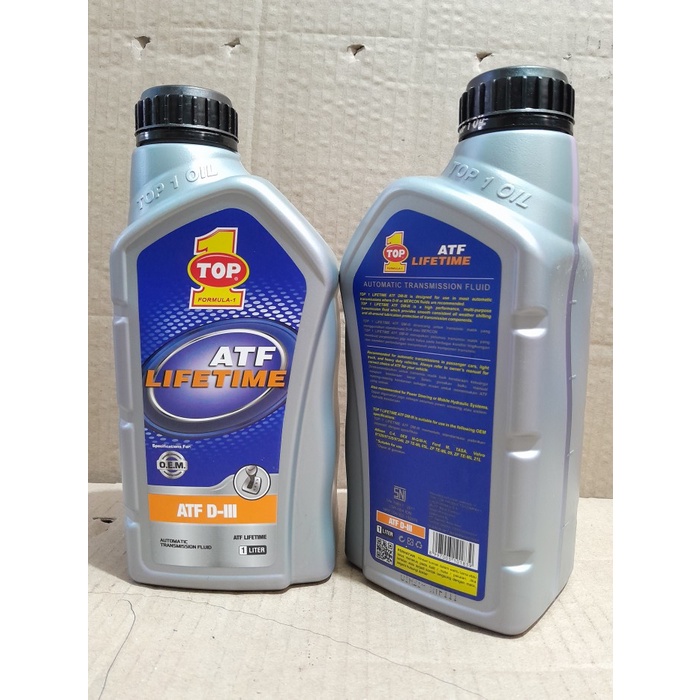 Jual Oli Transmisi TOP 1 ATF Lifetime Dexron III 1 Liter | Shopee Indonesia