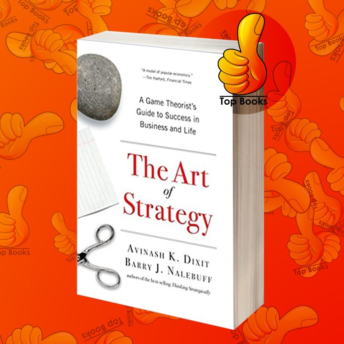 Jual The Art of Strategy: A Game Theorist’s Guide to Success in ...