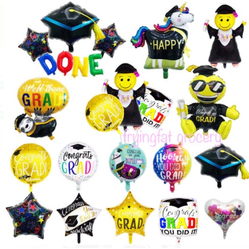 Jual balon wisuda / balon graduation / graduation balloon | Shopee ...