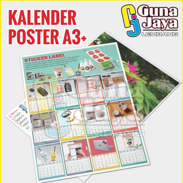 Jual Kalender Custom A3+ Poster Kalender Idola K-Pop Kalender Caleg ...