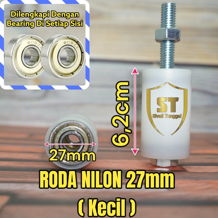 Jual RODA NILON KECIL 27MM | Shopee Indonesia