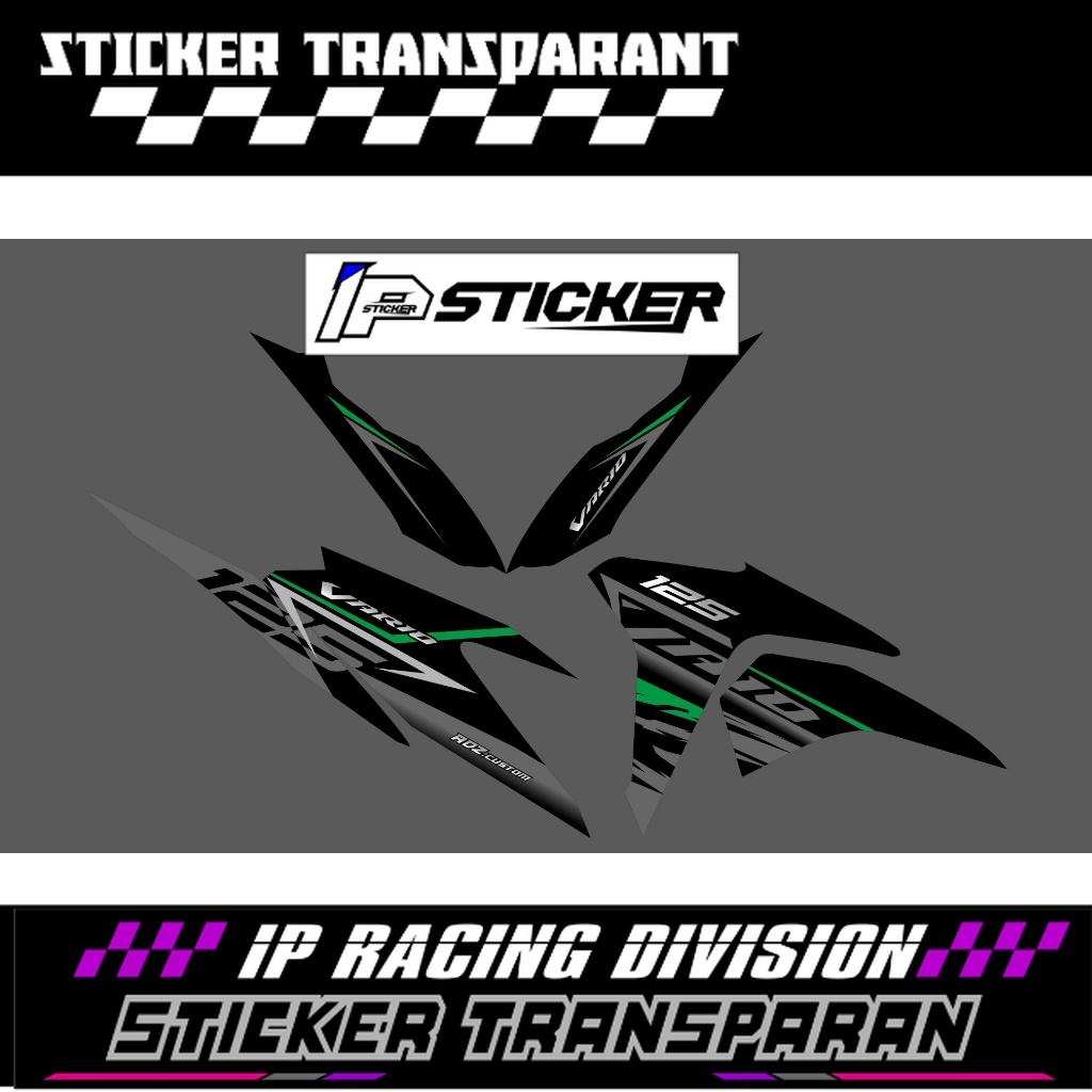 Jual STICKER STRIPING TRANSPARAN VARIO 125 OLD GRADASI | Shopee Indonesia