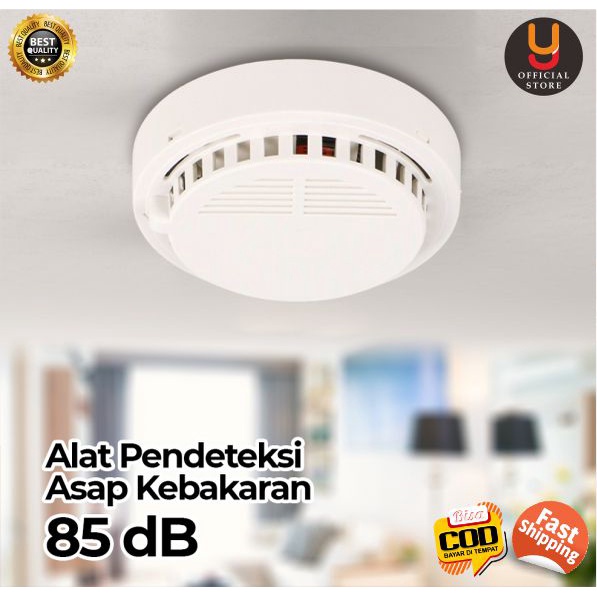 Jual Alarm Kebakaran Detektor Sensor Asap Sinyal Smoke Detector Dapur ...