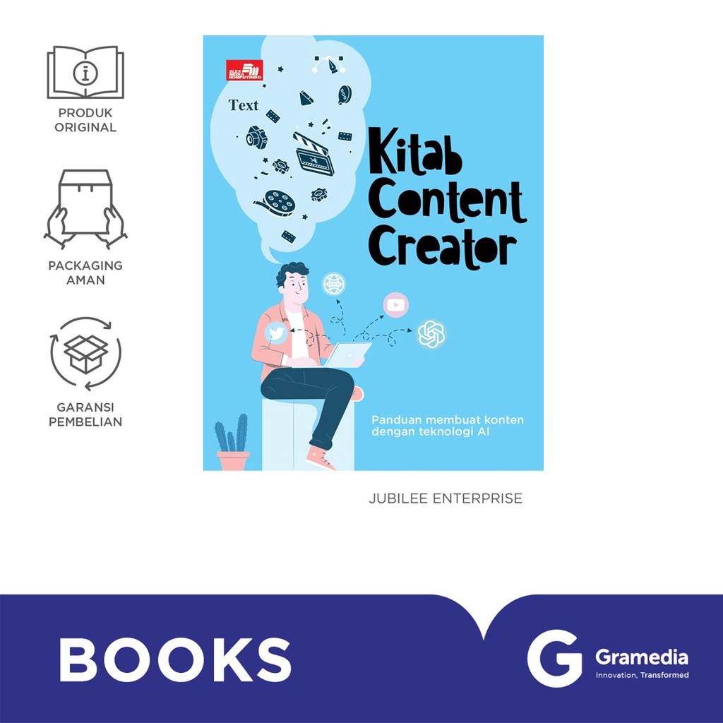 Jual Kitab Content Creator | Shopee Indonesia