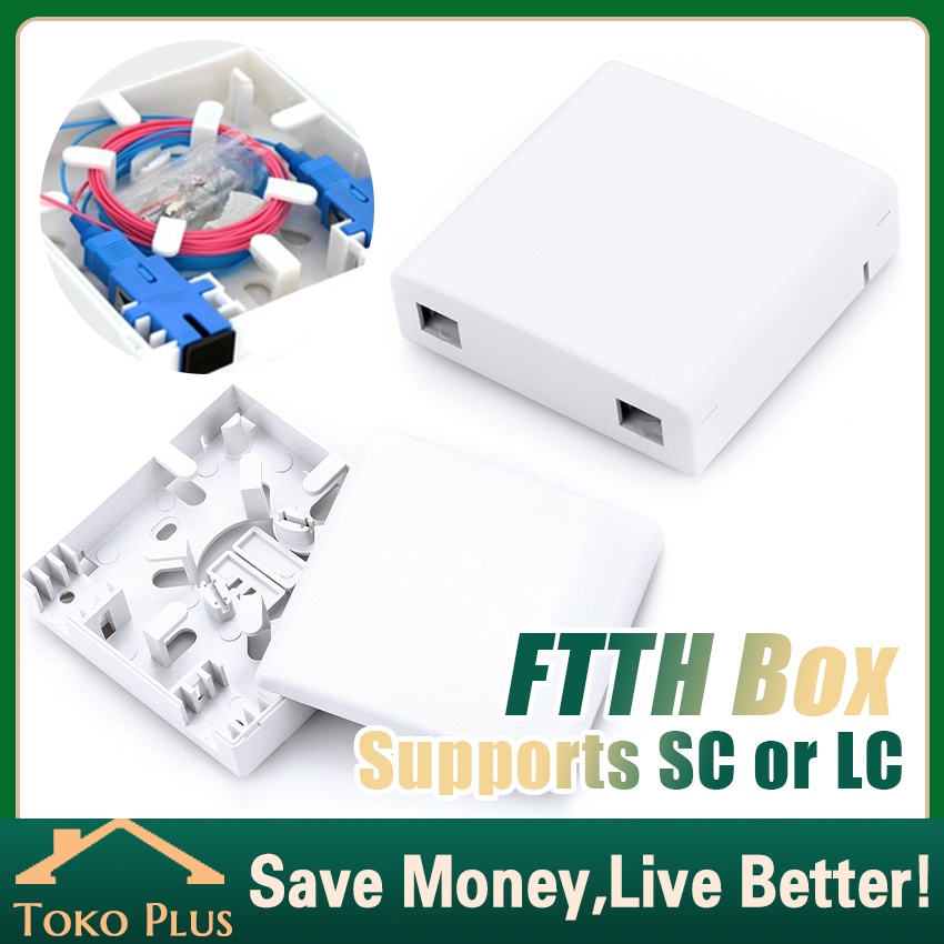 Jual Roset 2 Core Fiber Optic Terminal Box | Shopee Indonesia