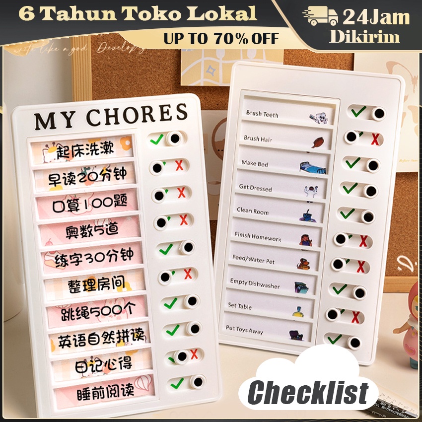 Jual Buku Catatan / Agenda / Jadwal Harian Simple Untuk Pelajar / Papan ...