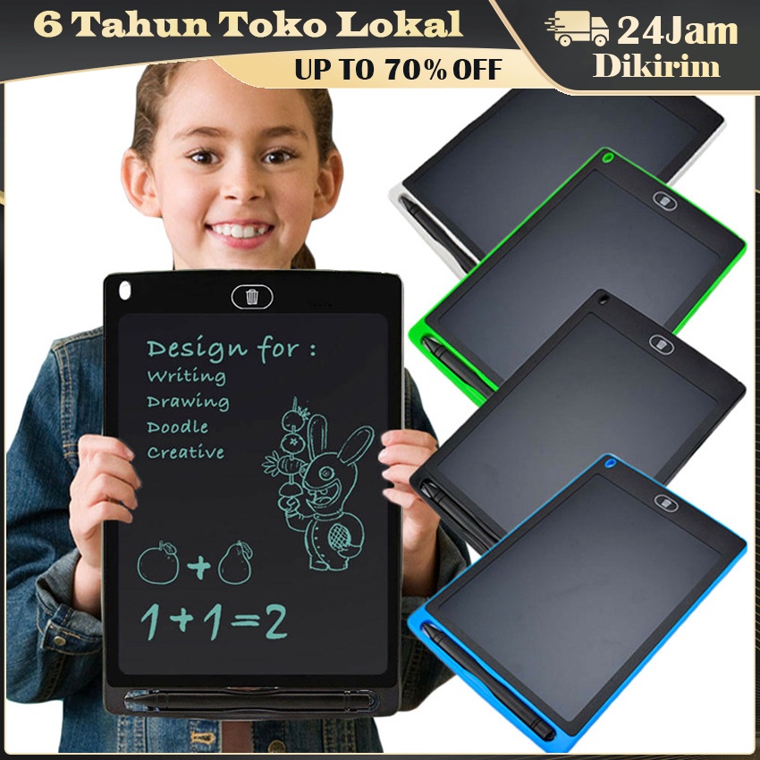 Jual 8.5 / 12 Inch Writing Board Drawe Tablet LCD Menulis Tablet Grafis ...