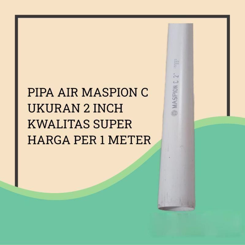 Jual MASPION PIPA PVC C 2" PIPA PARALON PRALON 2 INCH / PIPA AIR ...