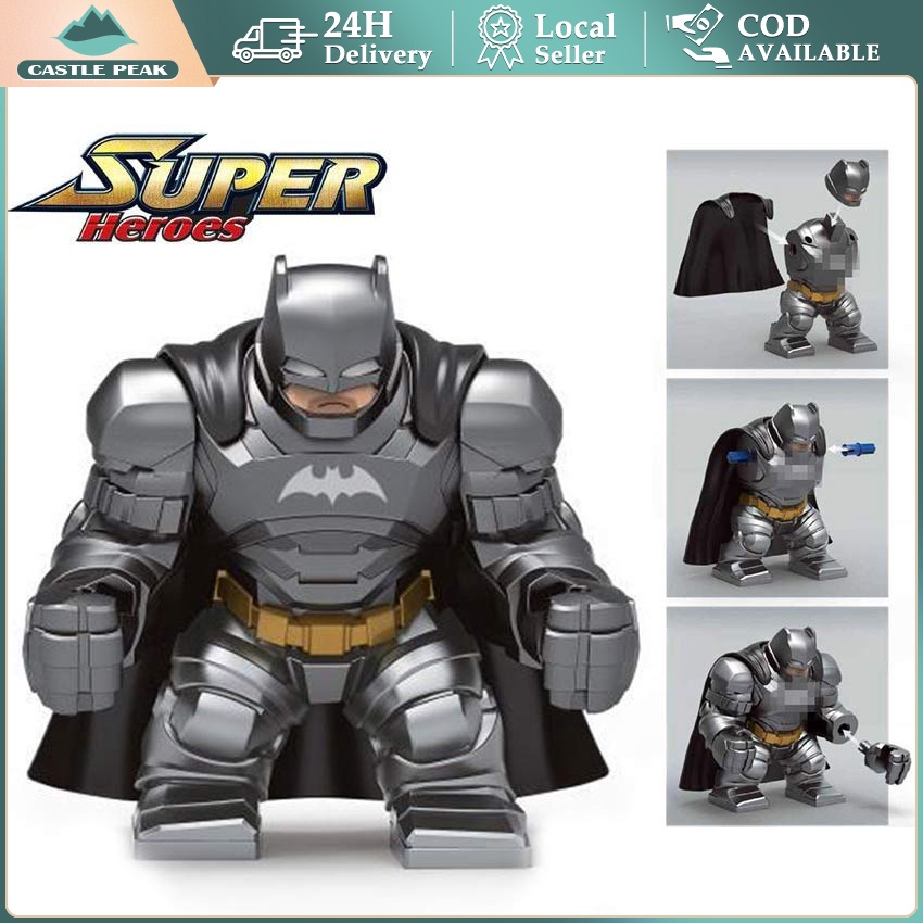Jual Justice League DC Mainan Batman Armored new cape Berjubah Lengkap ...