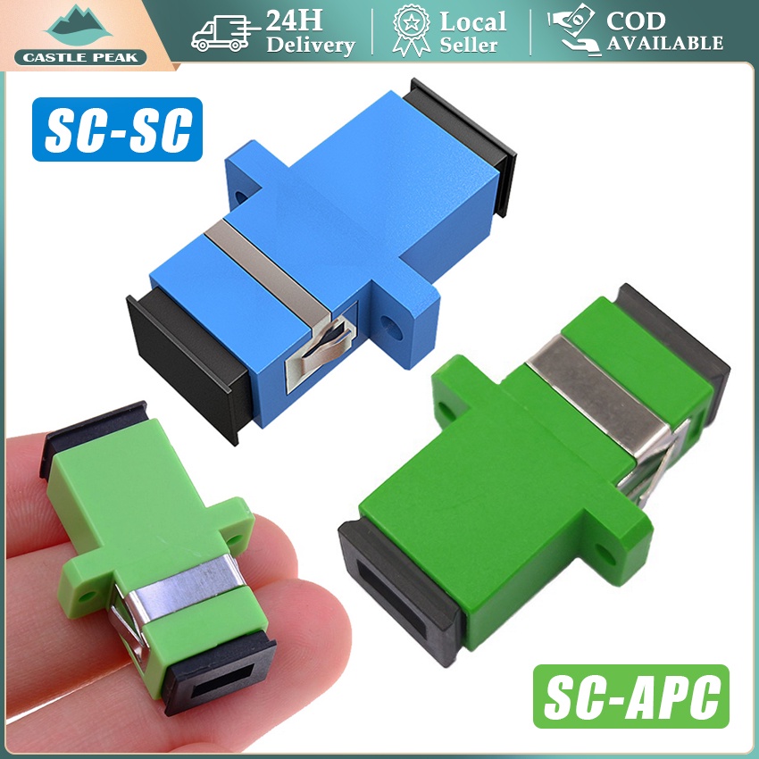 Jual Coupler SC Fiber Optic | Adapter SC UPC Sambungan Fiber Optic ...