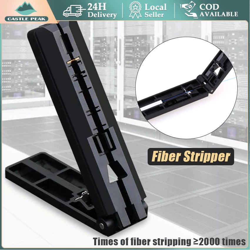 Jual Fixed Length Guiding Rail Fiber Cable Stripper Two In One Guide Rail Cable Coating Layer ...