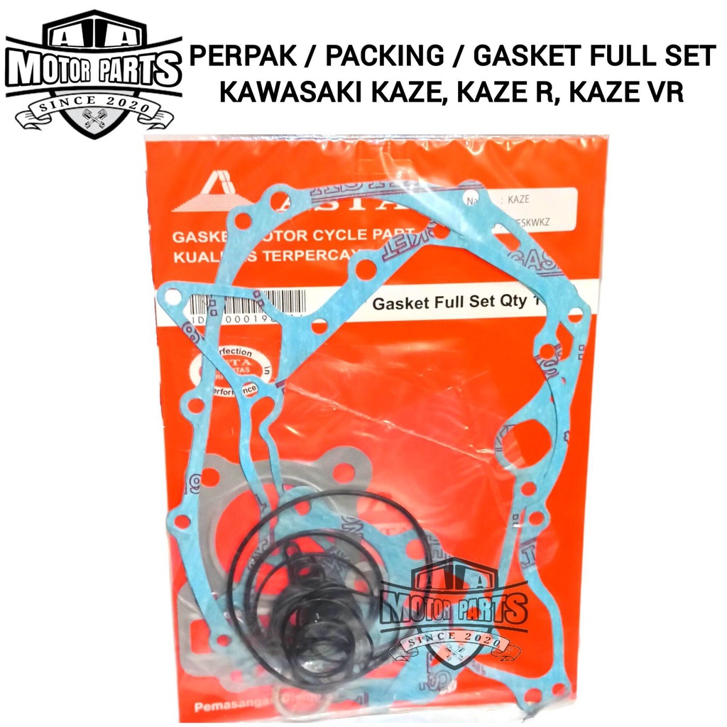 Jual PERPAK PAKING GASKET FULL SET KAZE KAZE R KAZE VR | Shopee Indonesia