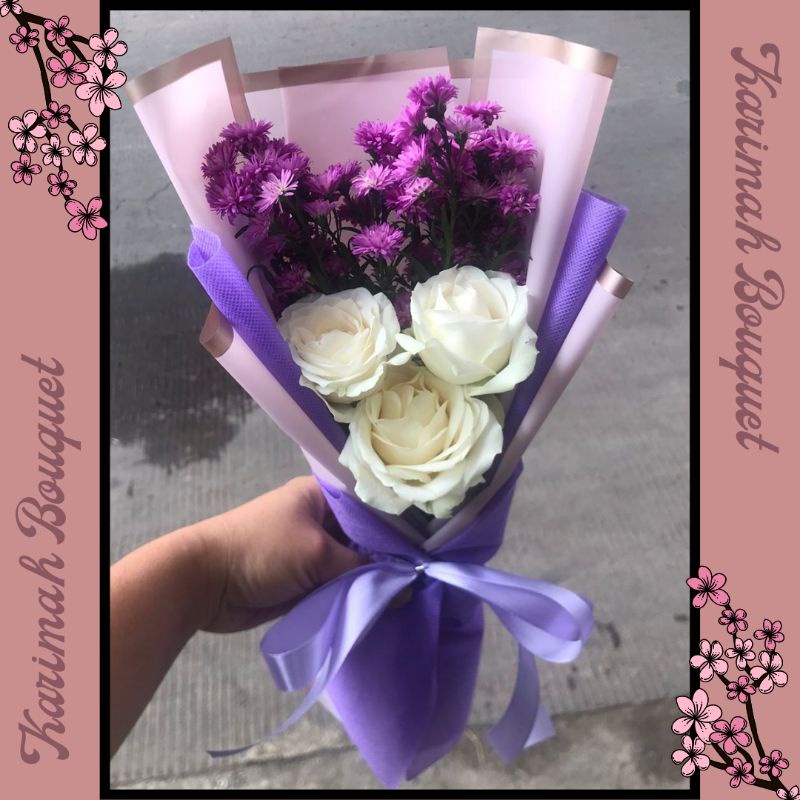 Jual LANGSUNG JADI! Buket Bunga Wisuda Bandung Flower Hand Bouquet Asli ...