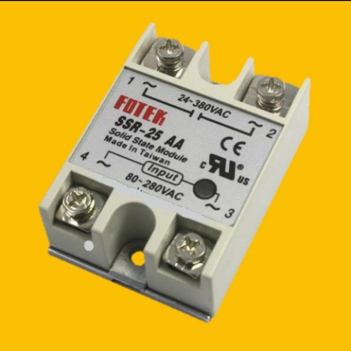 Jual Solid State Relay Fotek SSR-25 AA / SSR 25 AA 25 Amper Termurah | Shopee Indonesia