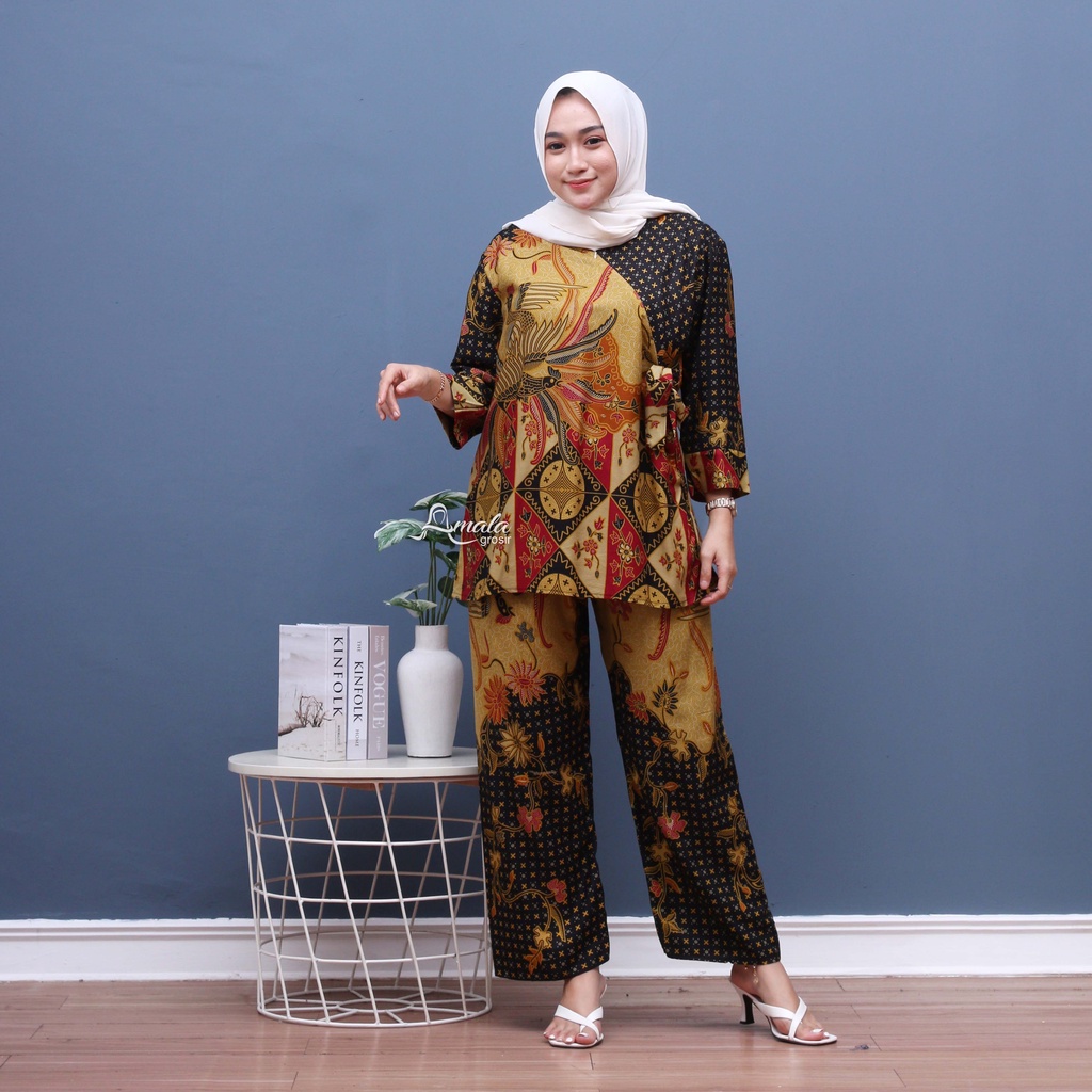 Jual One Set Kimono Batik Asmara | Shopee Indonesia