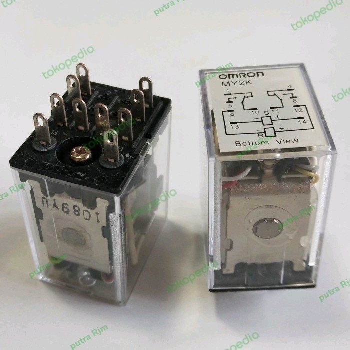 Jual relay Omron MY2K 110vac komplit socket Termurah | Shopee Indonesia