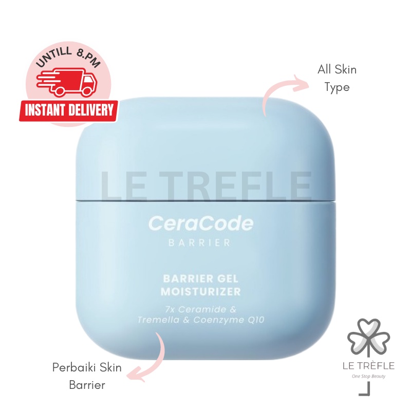Jual Original CeraCode Barrier Gel Moisturizer 7X Ceramide 50ml Pelembab Wajah | Shopee Indonesia