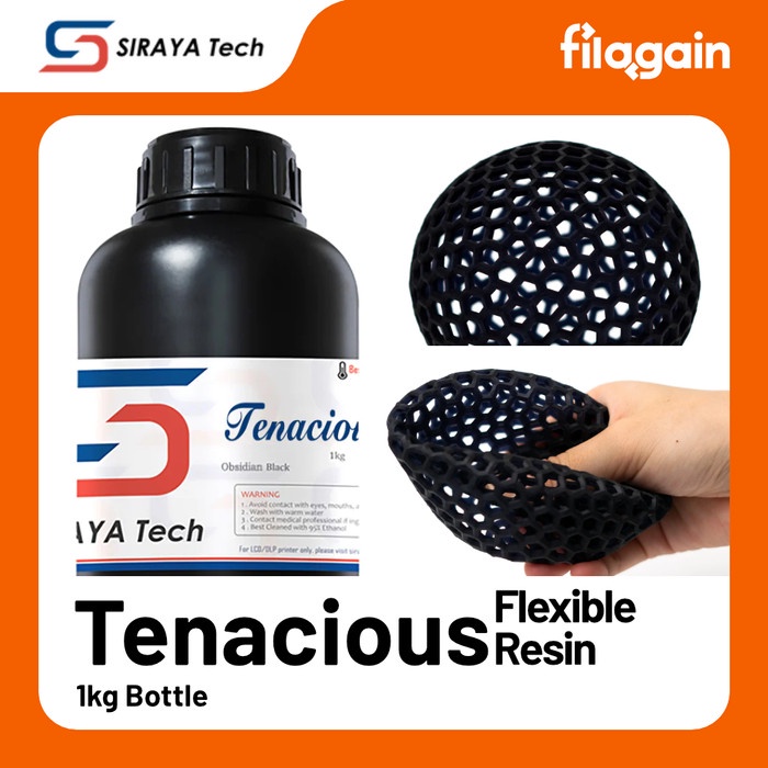 Jual Siraya Tech Tenacious / Flexible Resin / 1kg / 3D Print Resin | Shopee Indonesia