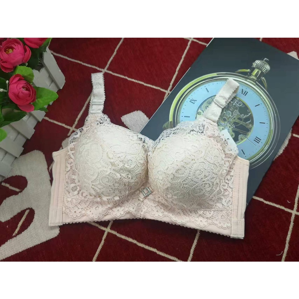 Jual 3 Bra / Bh wanita 3063 busa SUPER TEBAL ada kawat kain lembut ...