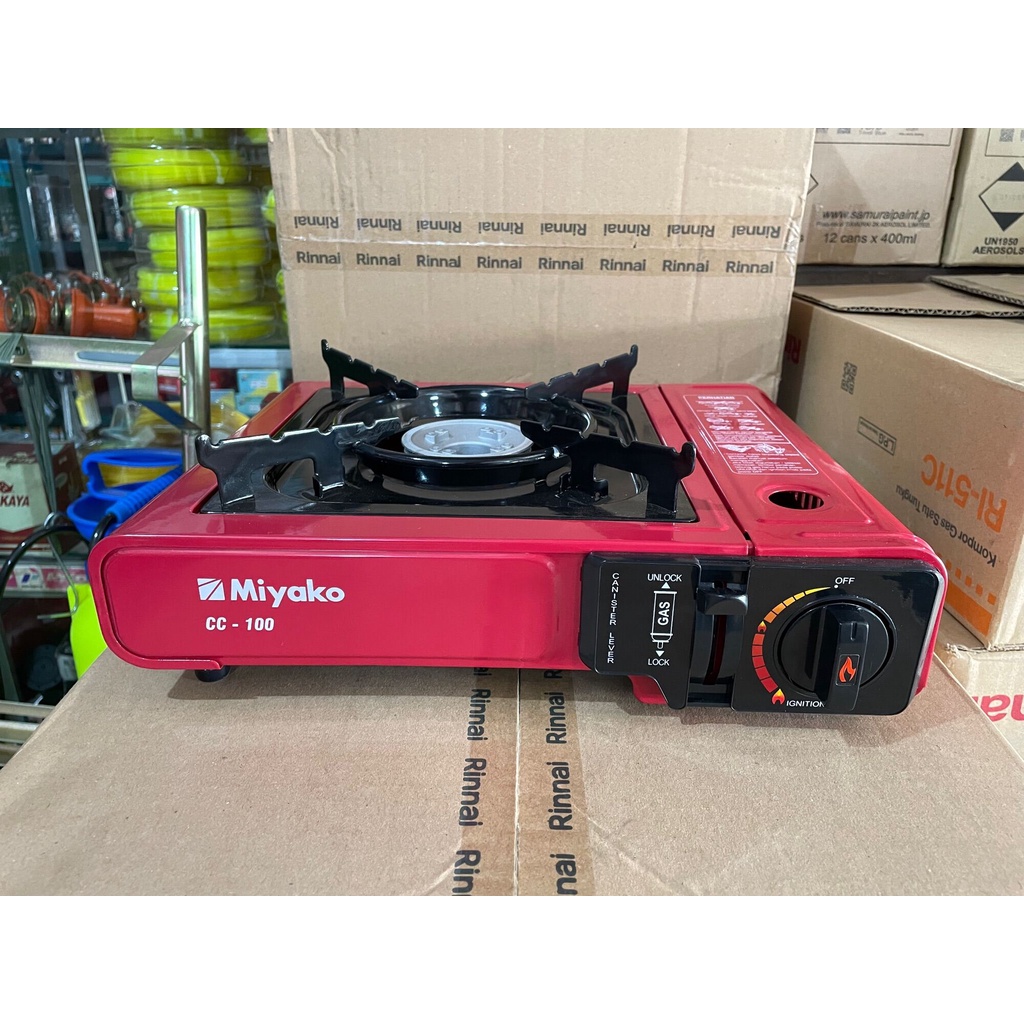 Jual Kompor gas portable mini kecil kompor portable miyako cc100 2,09 ...