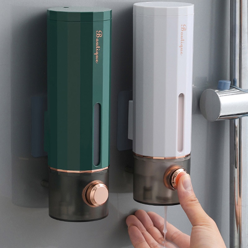 Jual Manual Wall Mounted Bathroom Liquid Dispenser Sabun 450ml Sabun ...