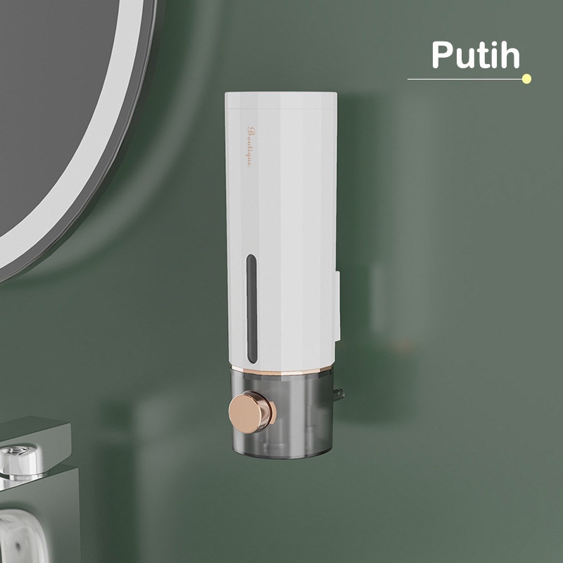 Jual Manual Wall Mounted Bathroom Liquid Dispenser Sabun 450ml Sabun ...