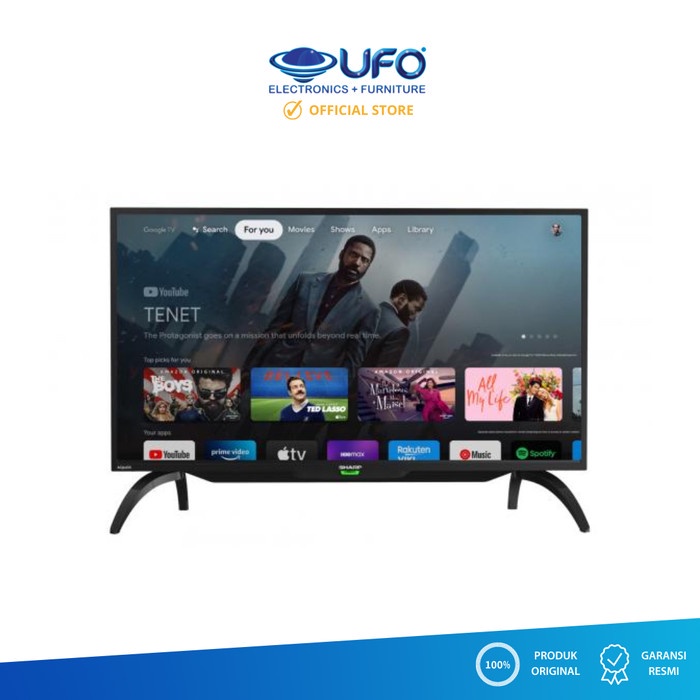 Jual Sharp 42 Inch Google LED TV FULL HD 2TC42EG1I | Shopee Indonesia
