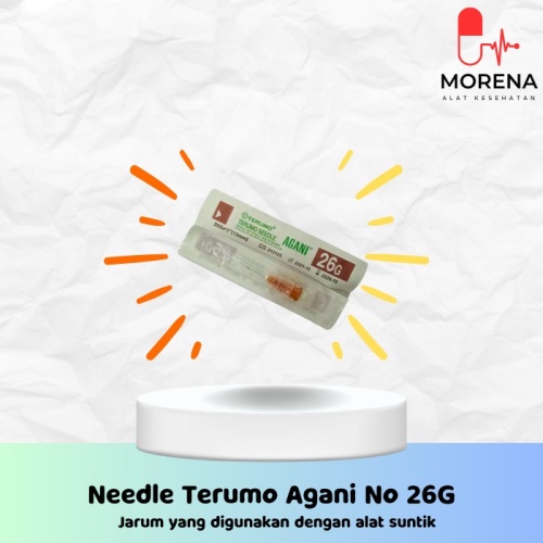 Jual TERUMO - Jarum Suntik/Needle 26g Terumo Agani | Shopee Indonesia