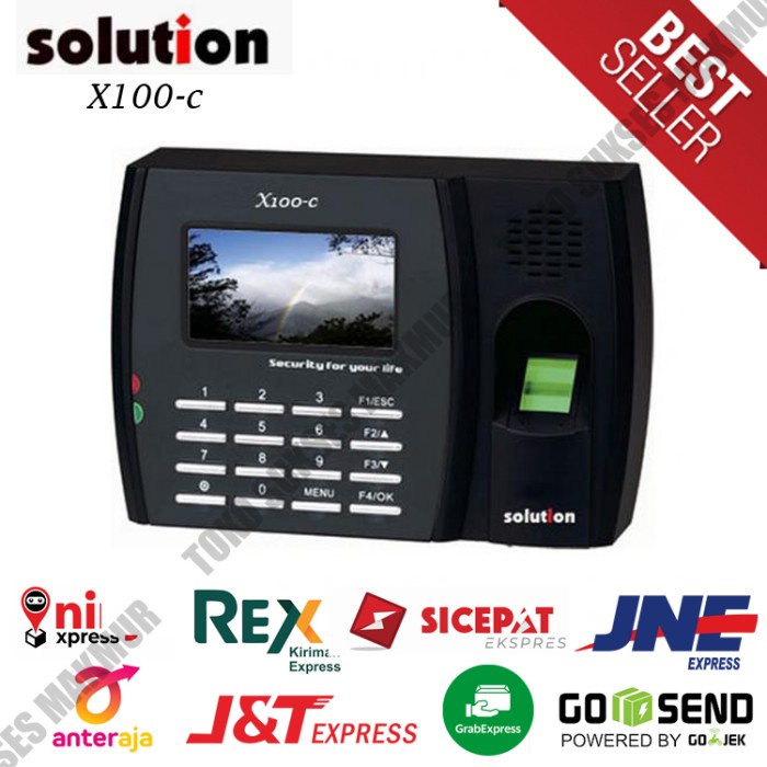 Jual BERKUALITAS Finger Print SOLUTION X100-C | Shopee Indonesia