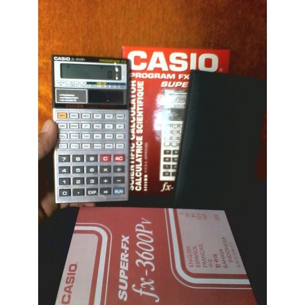 Jual Kalkulator Casio Fx 3600 Pv | Shopee Indonesia