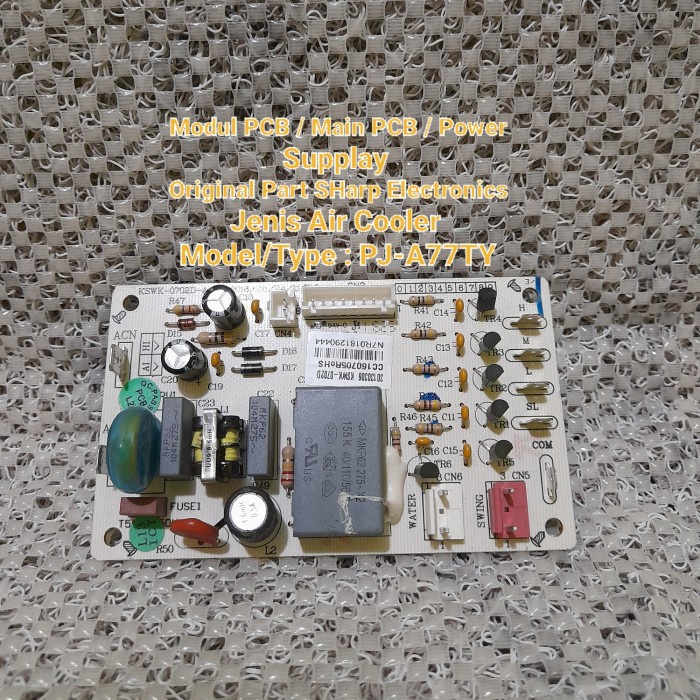 Jual Modul PCB Air Cooler Sharp Original PJ-A77TYPJA77TY Gf27 | Shopee ...