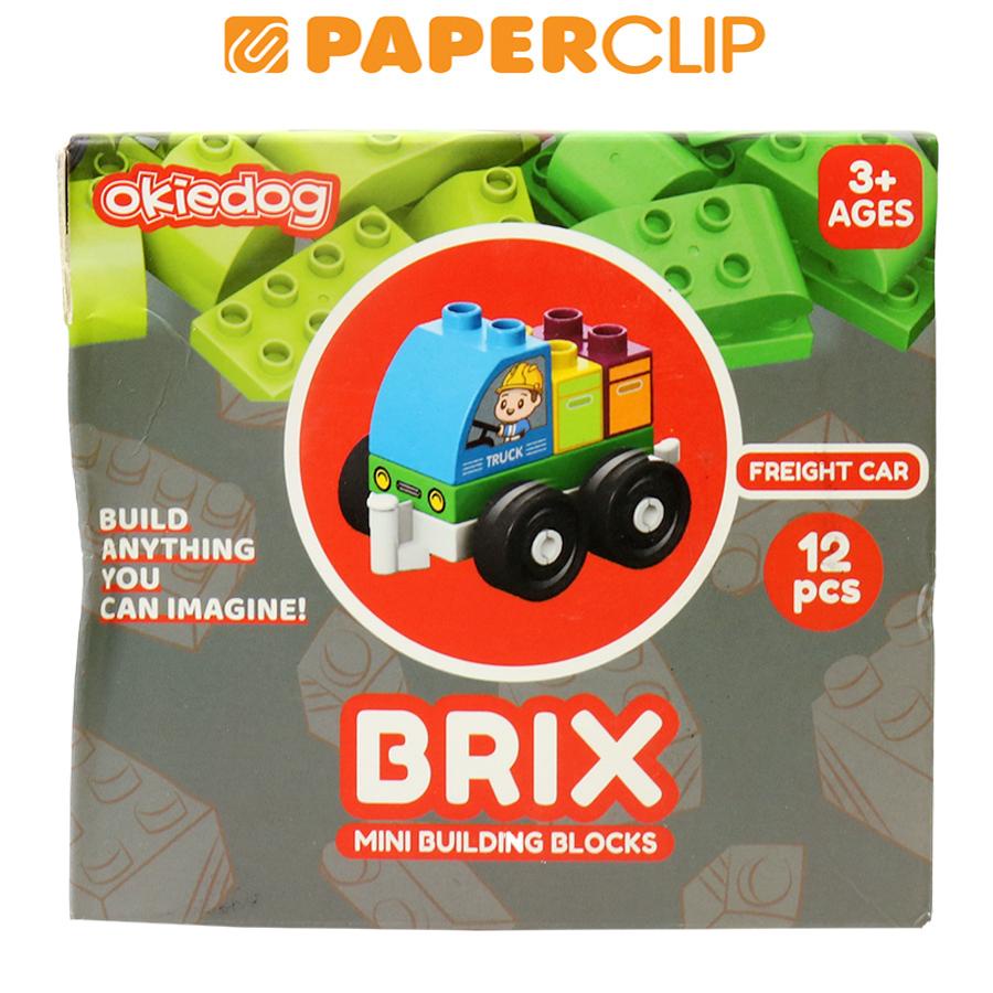 Jual MAINAN ANAK OKIEDOG BRIX FREIGHT CAR 12PCS | Shopee Indonesia
