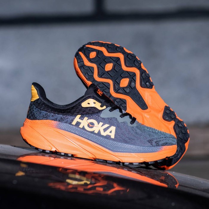 Jual Sepatu hoka one one challenger atr 7 original casterlock flame ...