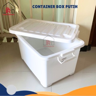 Jual Container Full Putih 60L / Box Roda / Kotak penyimpanan besar ...