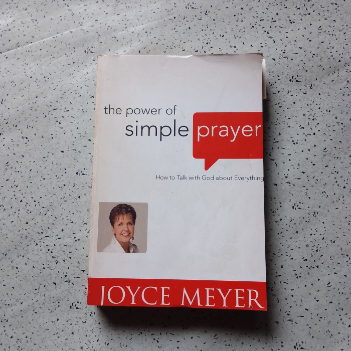 Jual Buku Religi Kristen, The Power of SIMPLE PRAYER - Joyce Meyer ...