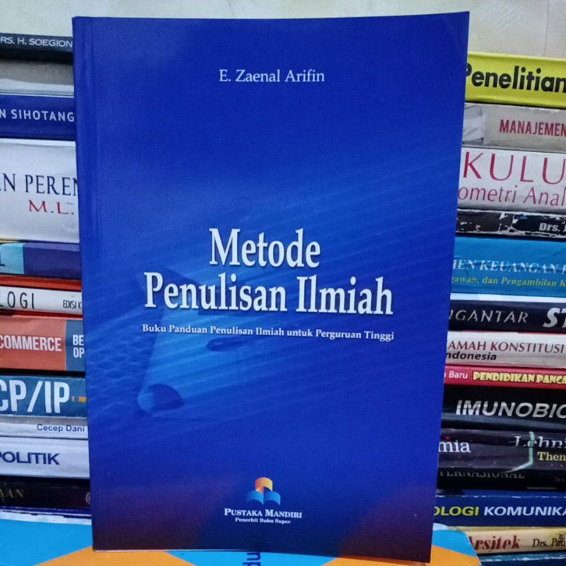 Jual Metode Penulisan Ilmiah ( buku panduan penulisan ilmiah untuk ...