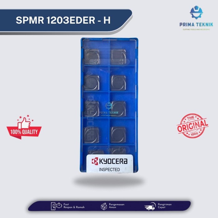 Jual Insert SPMR 1203EDER - H || PR1225 Merk KYOCERA | Shopee Indonesia