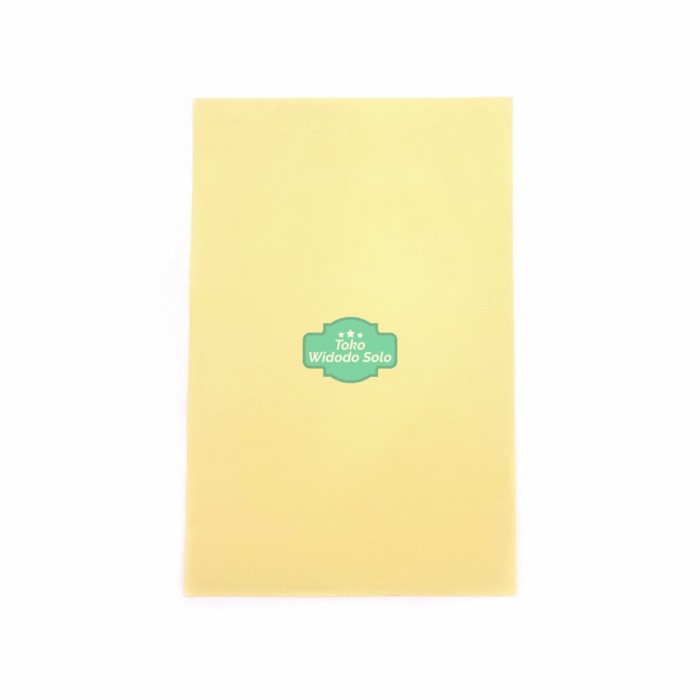 Jual Kertas Hvs Kuning Sinar Dunia F4 70gsm Folio Yellow 1 Lembar