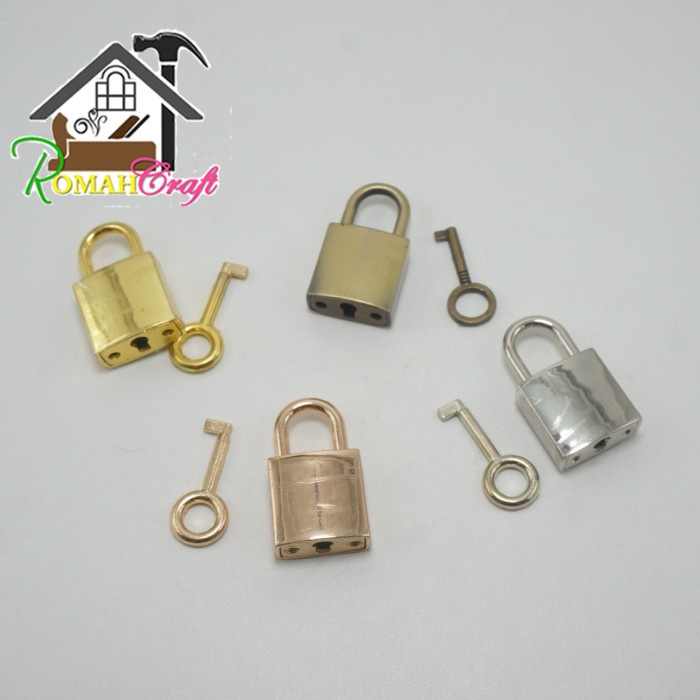 Jual Kunci Gembok Box Antik 35 x 20 mm Grendel Kuncian Kotak Box ...