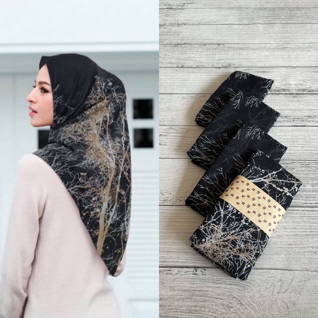 Jual KATALOG 8 Hijab segiempat motif/hijab voal motif/jilbab motif voal ...