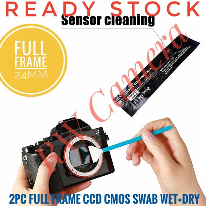 Jual Full Frame CCD SWAB Kuas Pembersih Sensor Kamera Full Frame 24mm ...