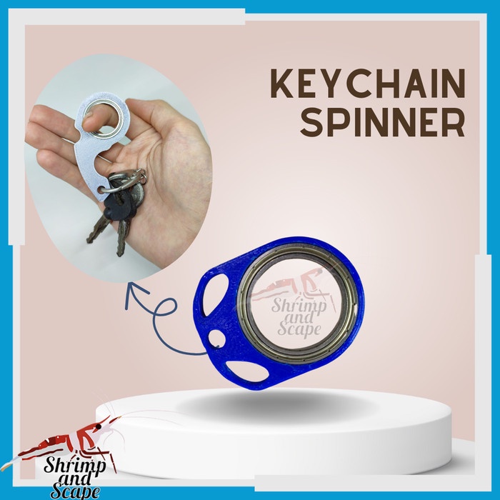 Jual Keychain Spinner Gantungan Kunci Putar Fidget Mainan Ganci ...