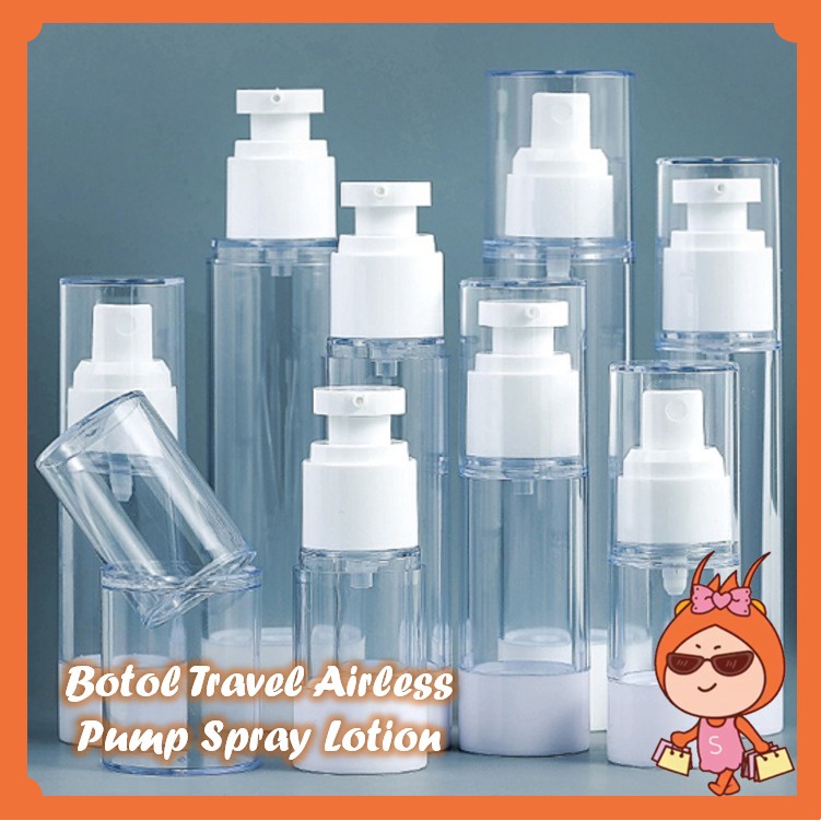 Jual Reseller Welcome - 5936 Botol Airless Pump Spray Lotion 50ml 80ml ...