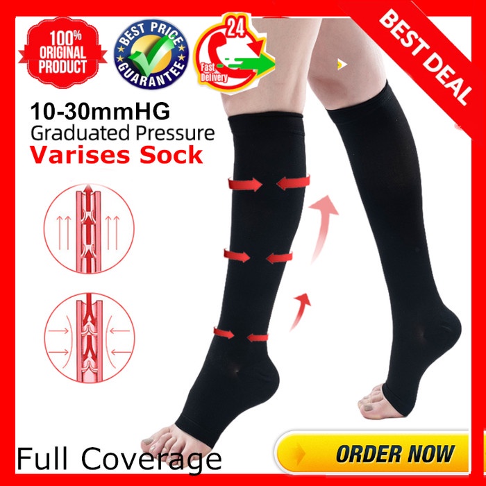 Jual Kaos Kaki Medical Varises Ccl1 Compression Socks Stoking Kompresi ...