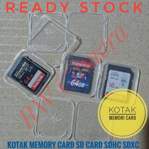 Jual Kotak Memory Card SDHC Box Case Memori Kamera Box SD Card SDcard ...