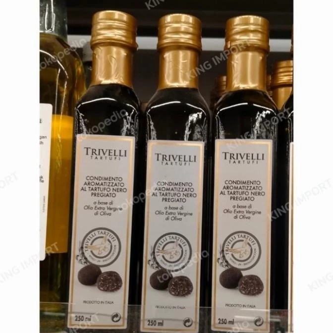 Jual Trivelli Tartufi black truffle oil 250ml | Shopee Indonesia