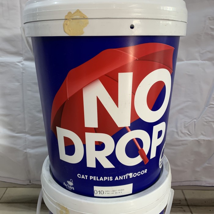 Jual CAT PELAPIS BOCOR NODROP / NO DROP SEMUA WARNA UKURAN GaLON 4 KG | Shopee Indonesia