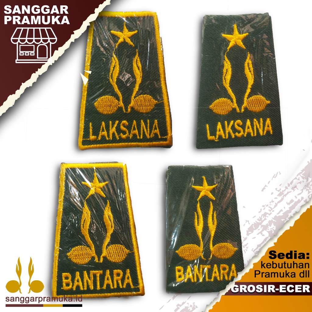 Jual Tanda Kecakapan Umum Pramuka Penegak / Tanda Bantara / Tanda ...