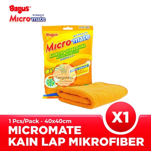 Jual Bagus Micromate Kain Lap Serbaguna 1's Tipe 301 (40 X 40 Cm ...