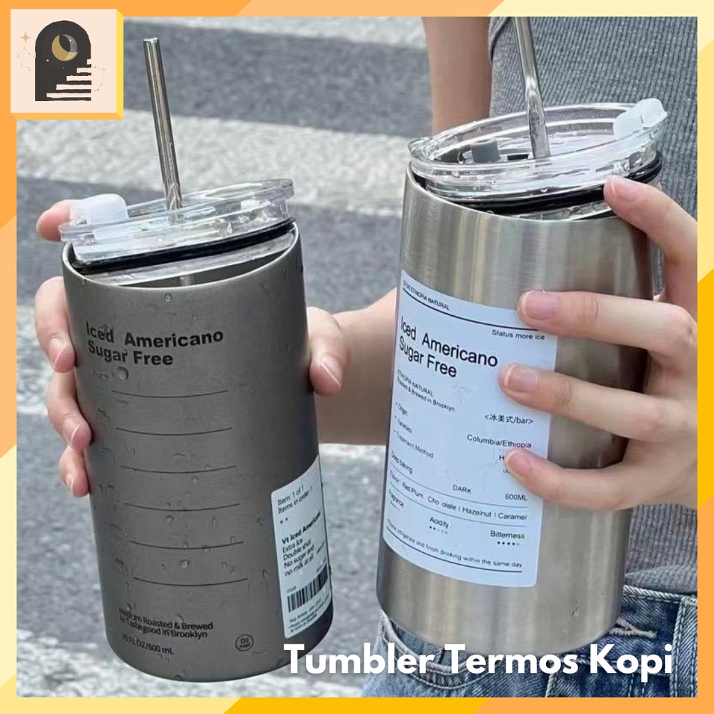 Jual Either.id - Stainless Steel Cangkir Tumbler Kopi Cup Stainless ...